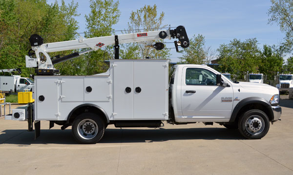Service Truck For Sale, Lube Truck, Mechanic Body, IMT Crane | QT Equipment