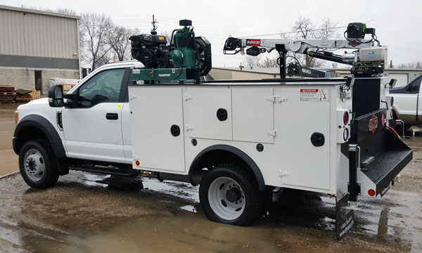 2017 F450 9' DSC20, 3203i Crane | QT Equipment