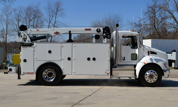 Service Truck For Sale, Lube Truck, Mechanic Body, IMT Crane | QT Equipment