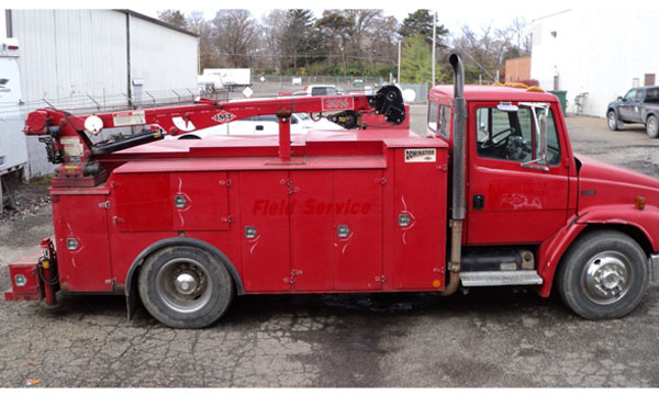 Service Truck For Sale, Lube Truck, Mechanic Body, IMT Crane | QT Equipment