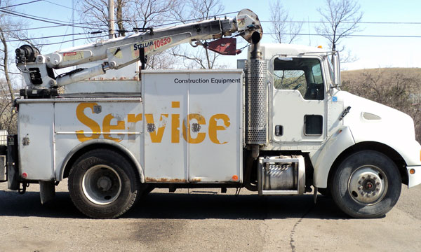 Service Truck For Sale, Lube Truck, Mechanic Body, IMT Crane | QT Equipment